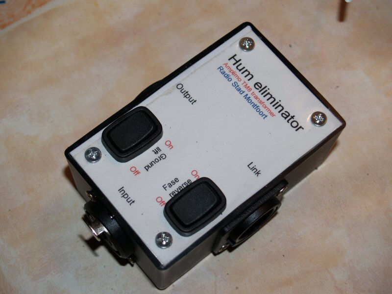 HowTo: Maak je eigen Hum eliminator(Soms ook DI-Box genoemd ...